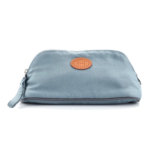 Hermes | Bags | Hermes Bolide Twill Vice Versa Pouch Canvas Pm | Poshmark
